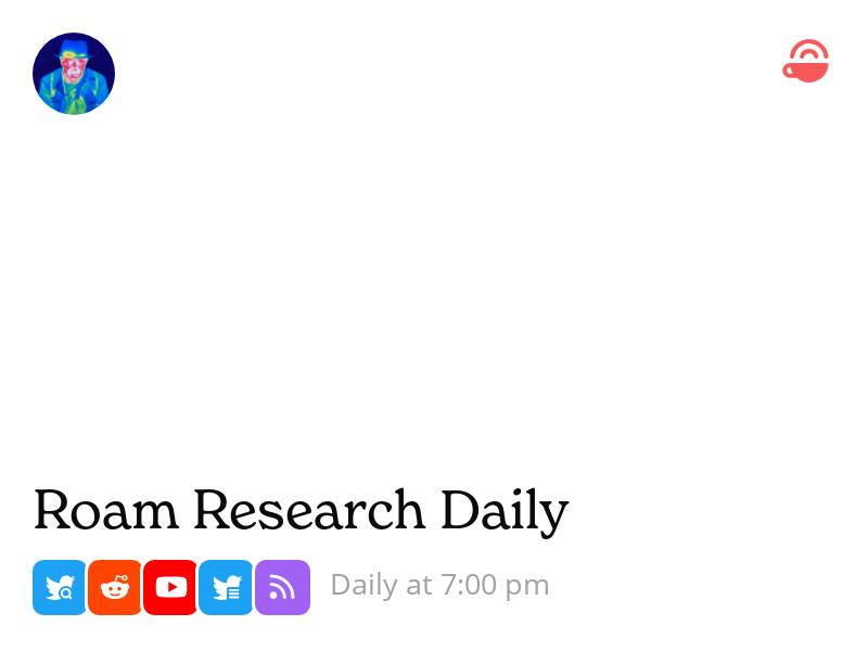 Roam Research Daily